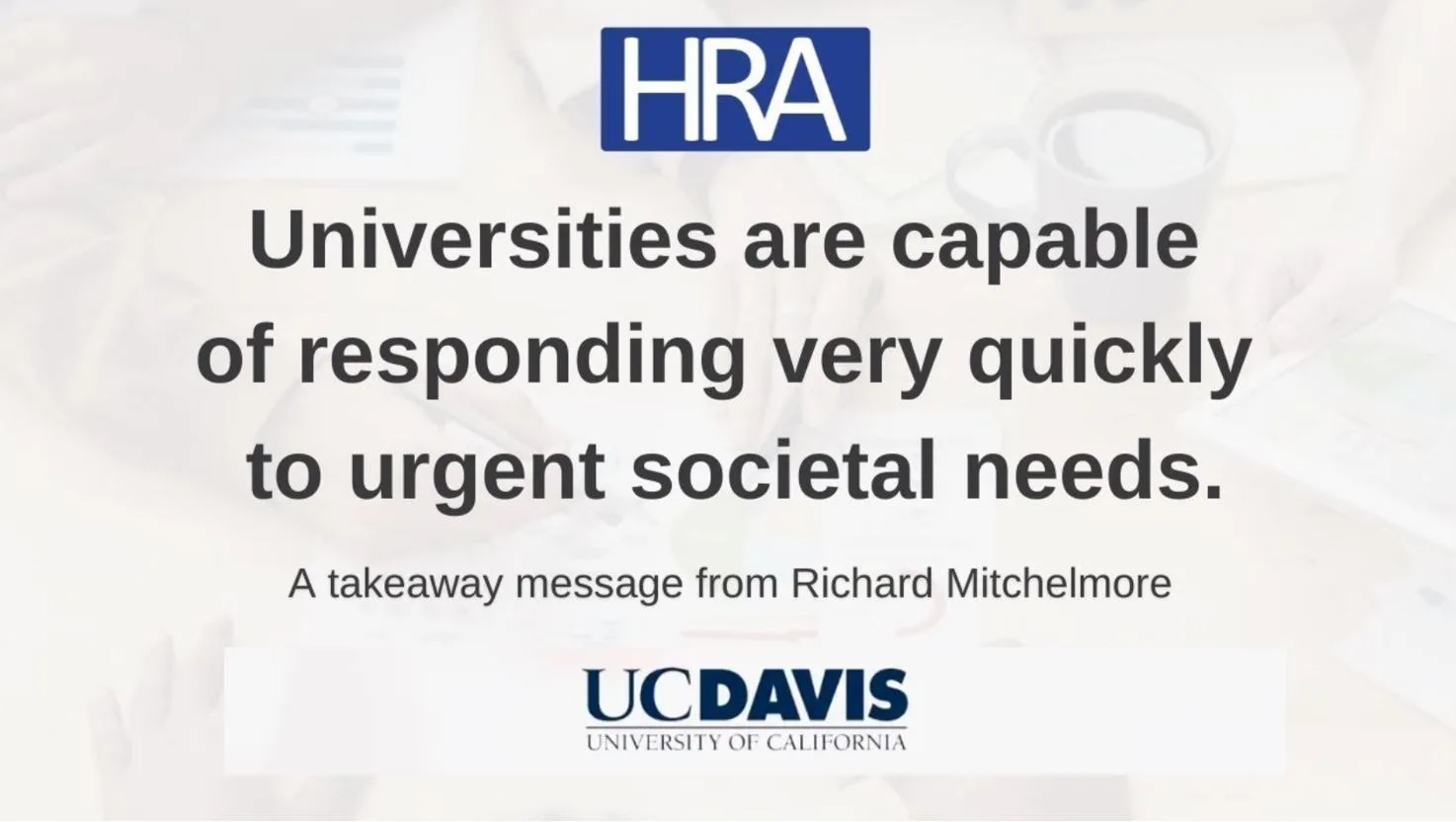 HIBAR projects & the academic environment – The HIBAR Research Alliance