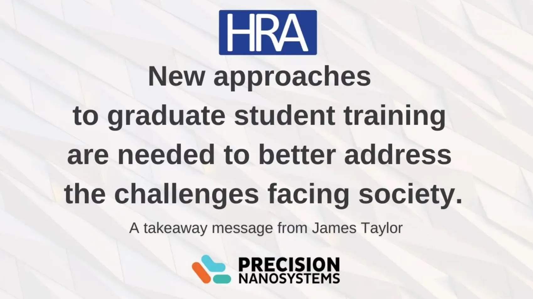 New approaches to graduate student training are needed to better ...